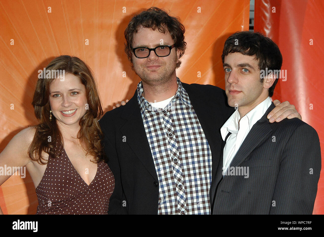 "The Office" Cast - Jenna Fischer, Rainn Wilson and B.J. Novak at the ...