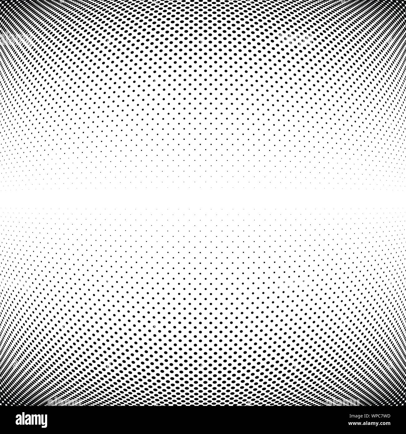 Half-tone dots. Dotted, circles pattern. Sphere, orb or globe ...