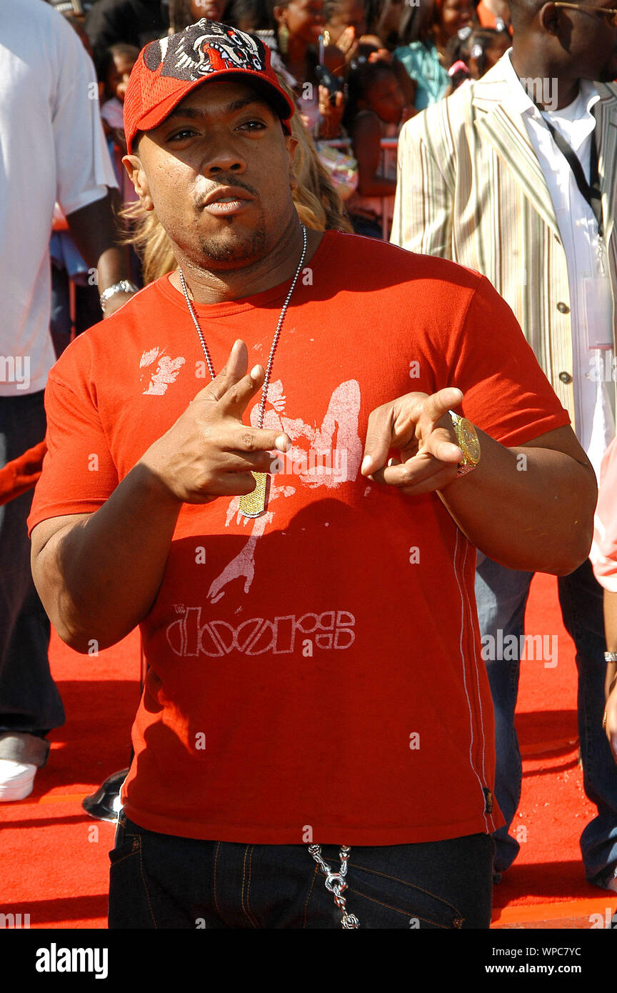 Timbaland at the BET Awards '05 - Arrivals held at The Kodak Theatre in ...