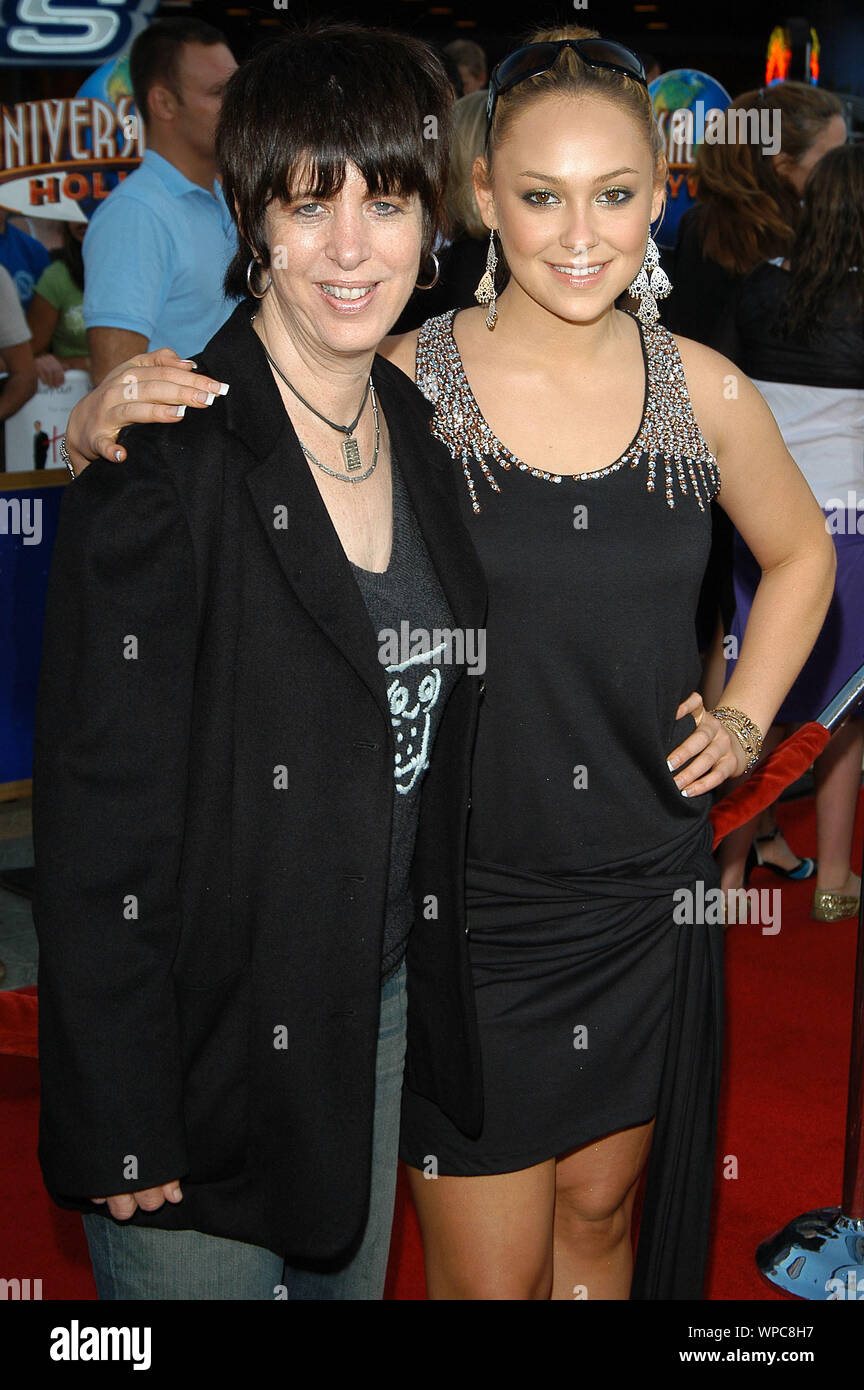 Diane Warren and Kaci at the World Premiere of "The Perfect Man" held ...
