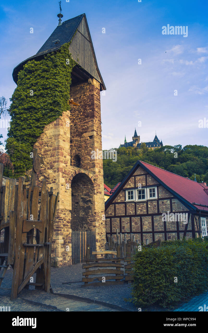 Wernigerode germany view castle hi-res stock photography and images - Alamy
