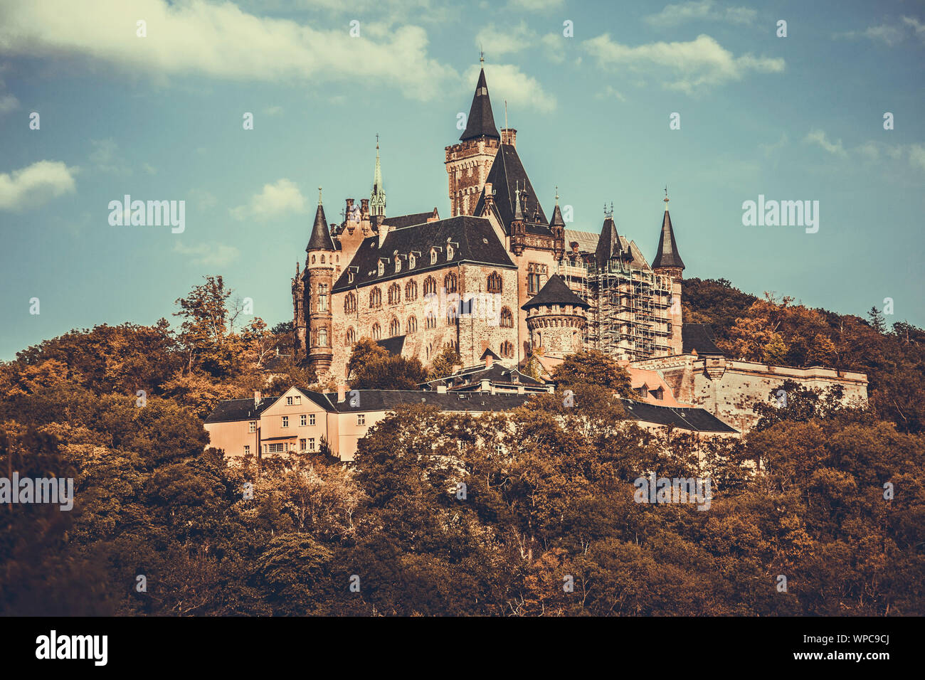 Wernigerode germany view castle hi-res stock photography and images - Alamy
