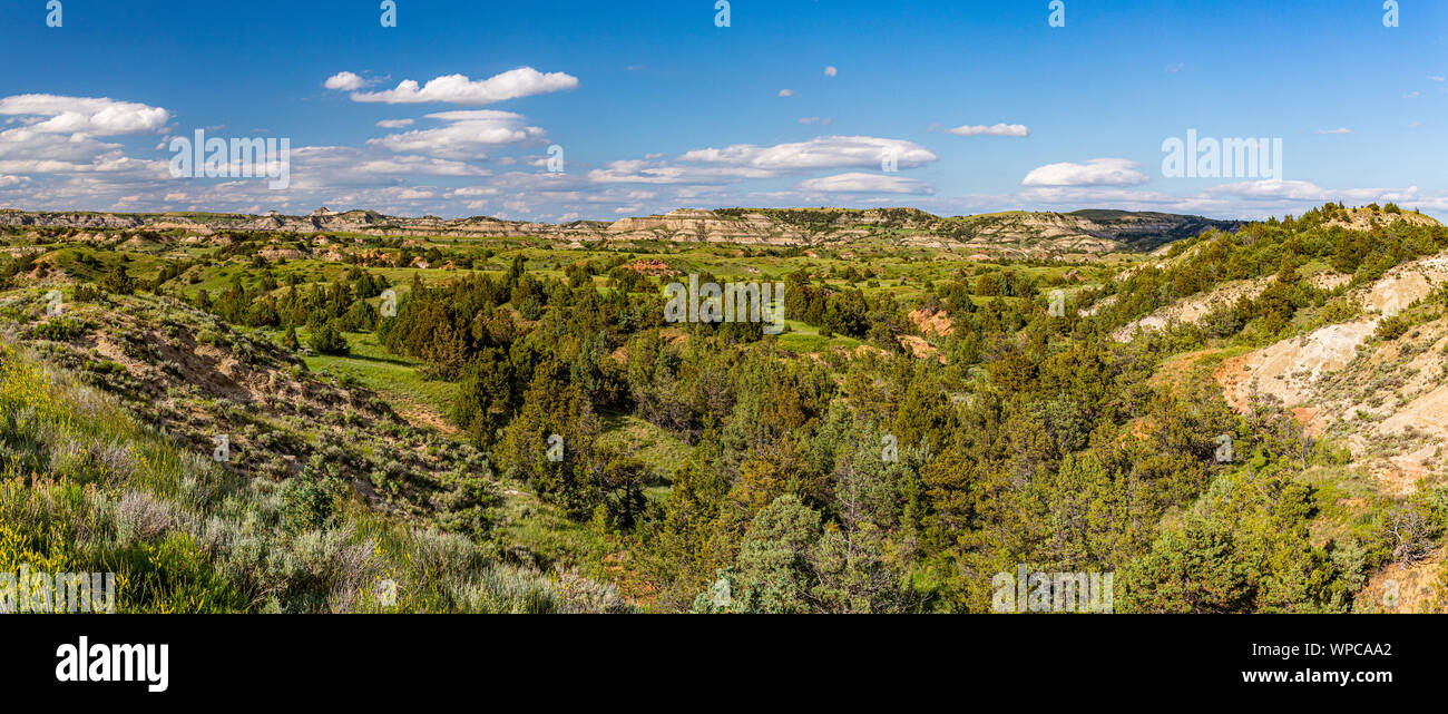 The Scenic Loop Road at Theodore Roosevelt National Park offers ...