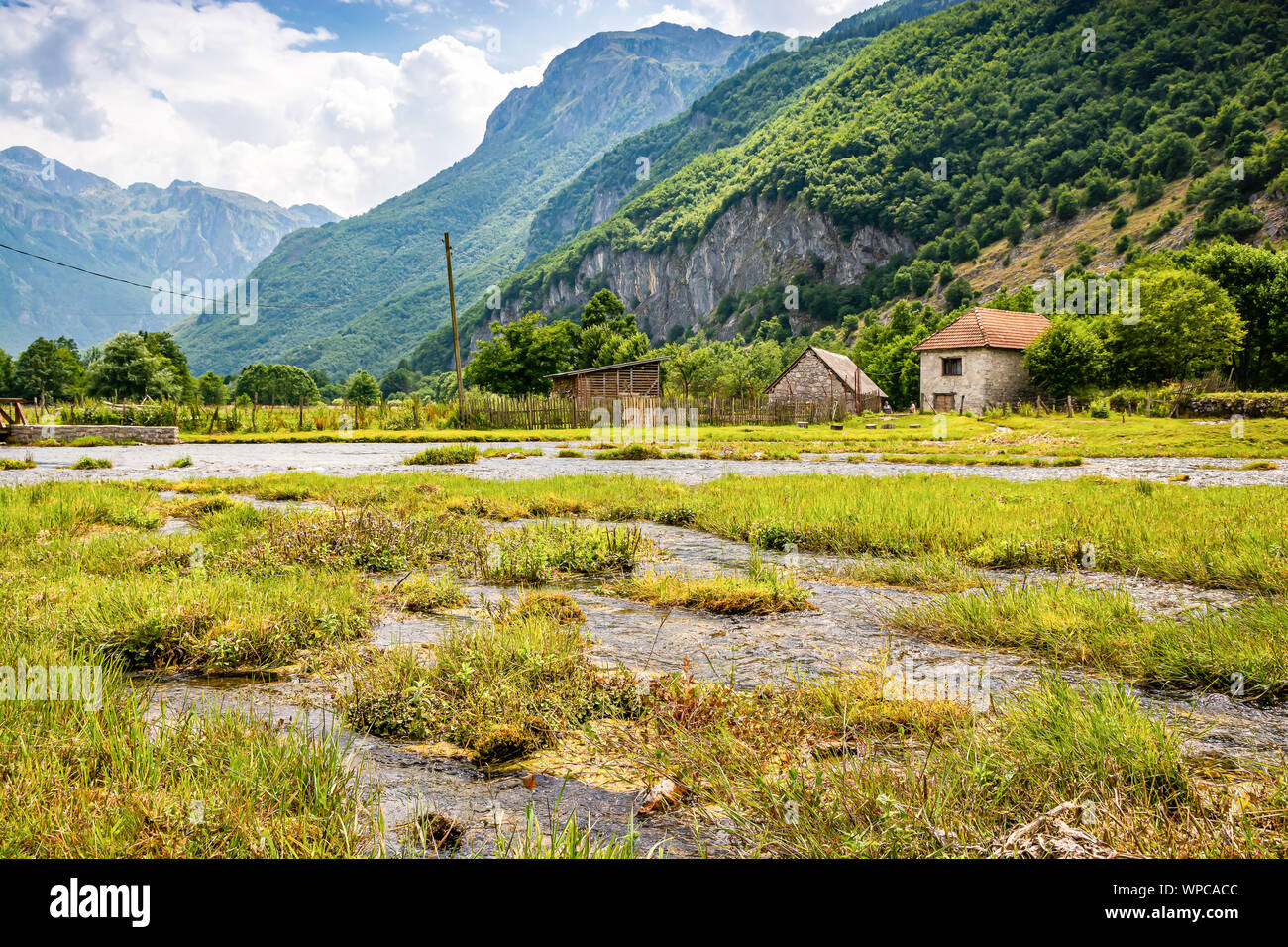Natural springs Ali Pasha Izvori in Montenegro, Europe Stock Photo - Alamy