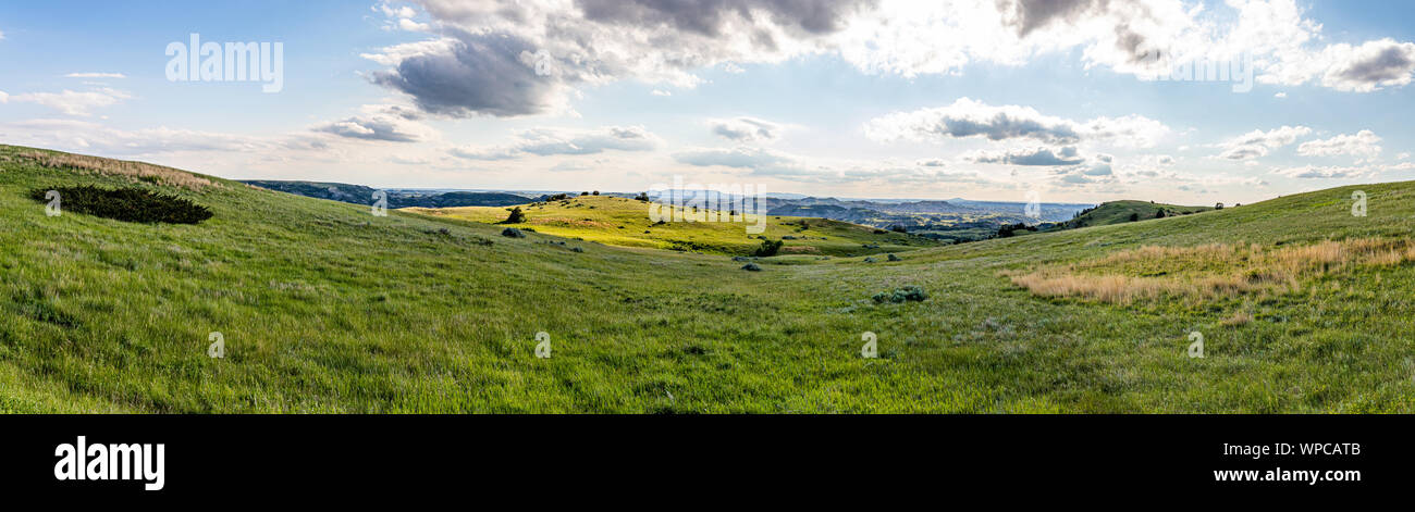 The Scenic Loop Road at Theodore Roosevelt National Park offers ...