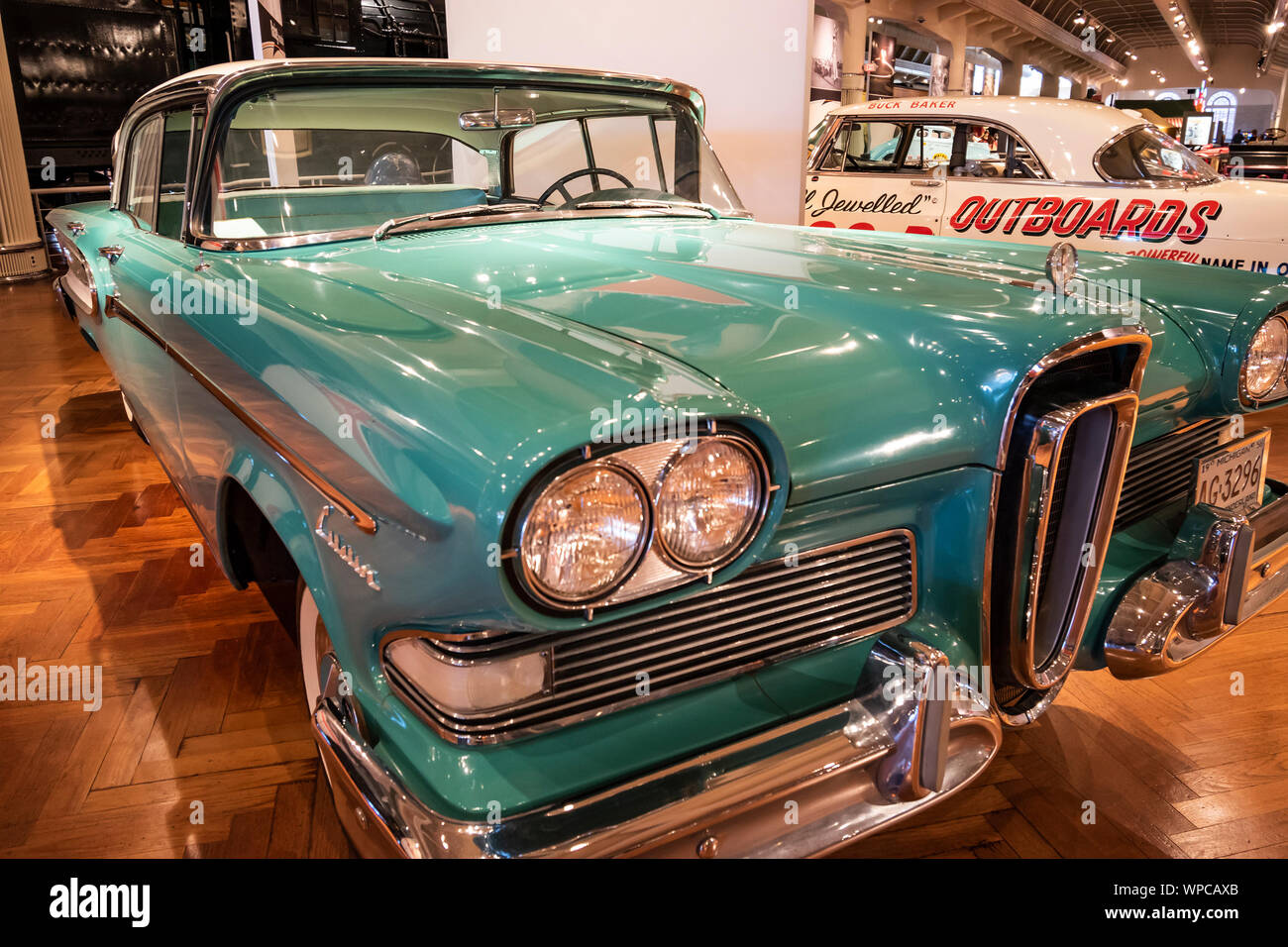 Dearborn, Mi, Usa - March 2019: The 1958 Edsel Citation car presented ...