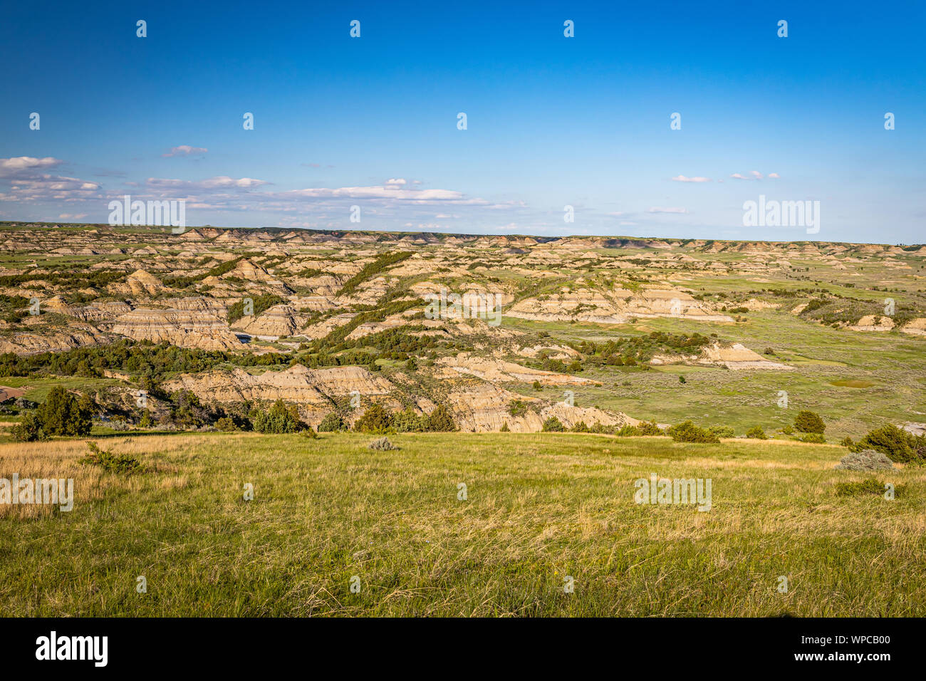 The Scenic Loop Road at Theodore Roosevelt National Park offers ...