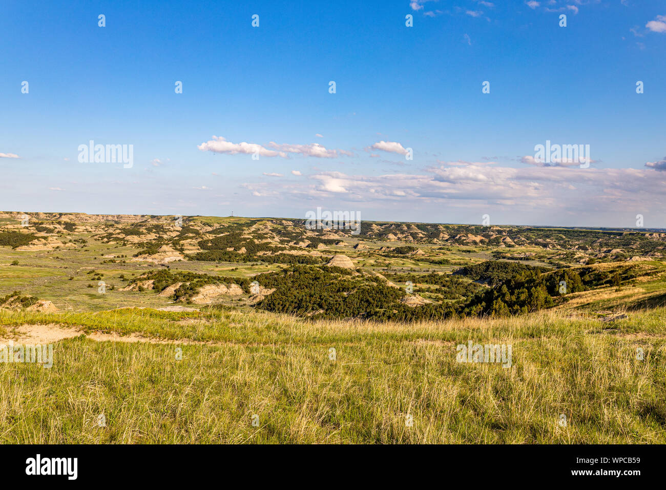 The Scenic Loop Road at Theodore Roosevelt National Park offers ...
