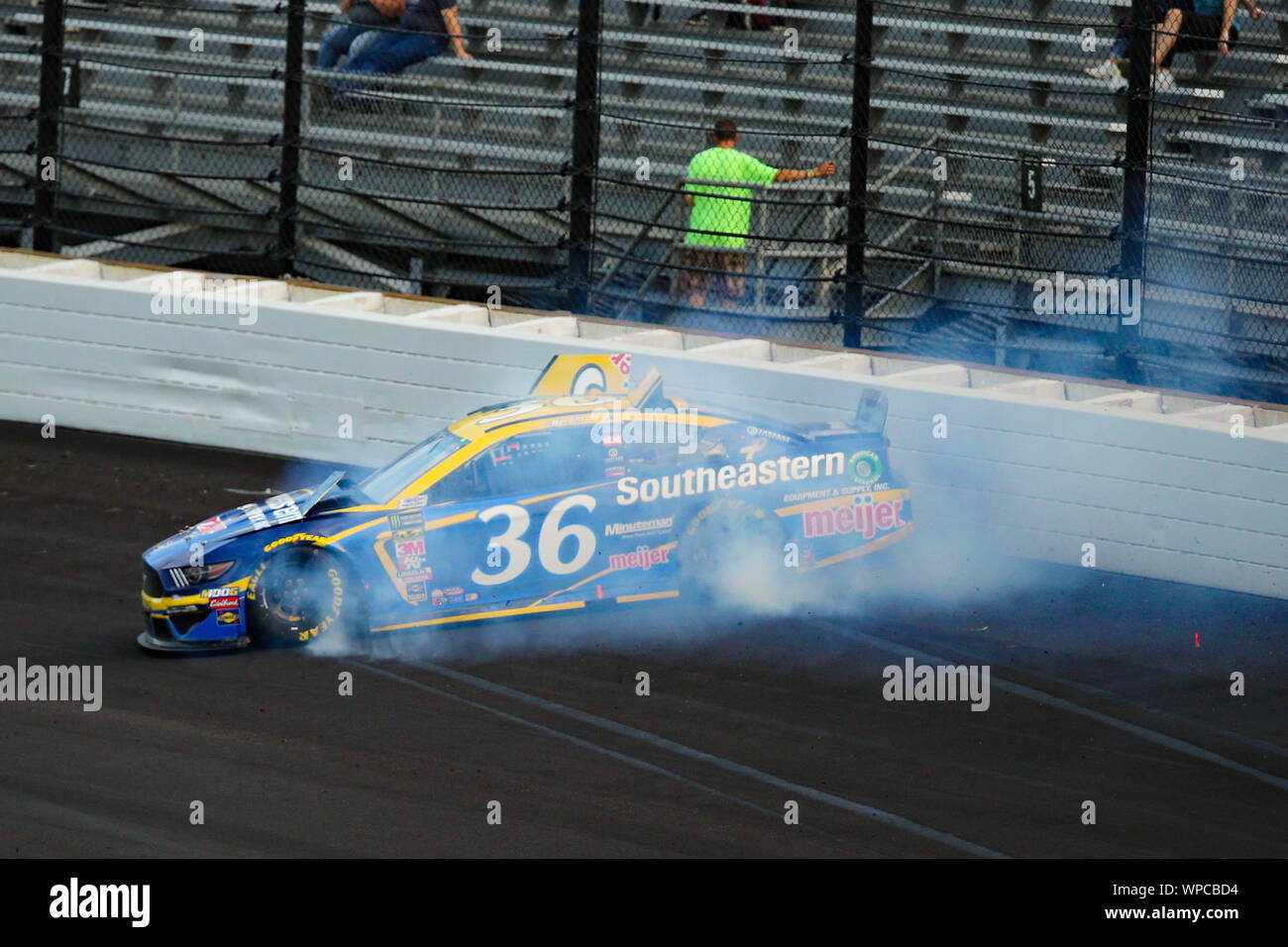 Big crashes nascar hi-res stock photography and images - Alamy