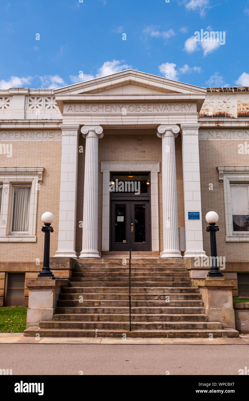 Allegheny observatory in riverview park hi-res stock photography and ...
