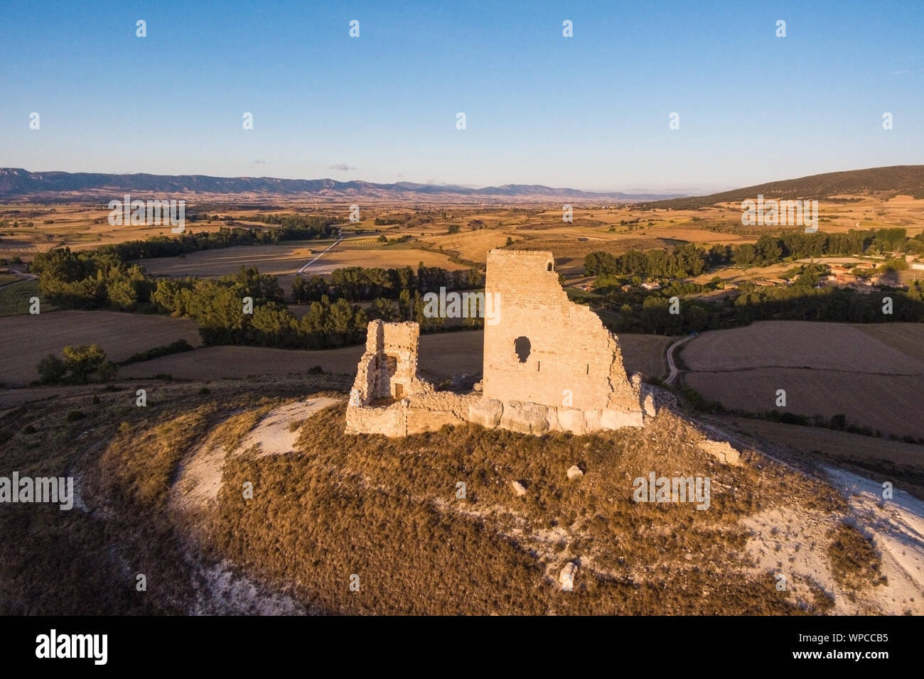 Burgos aerial view castle hi-res stock photography and images - Alamy