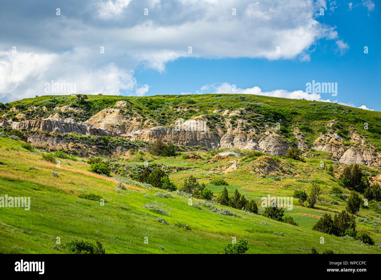 The East River Road at Theodore Roosevelt National Park offers ...