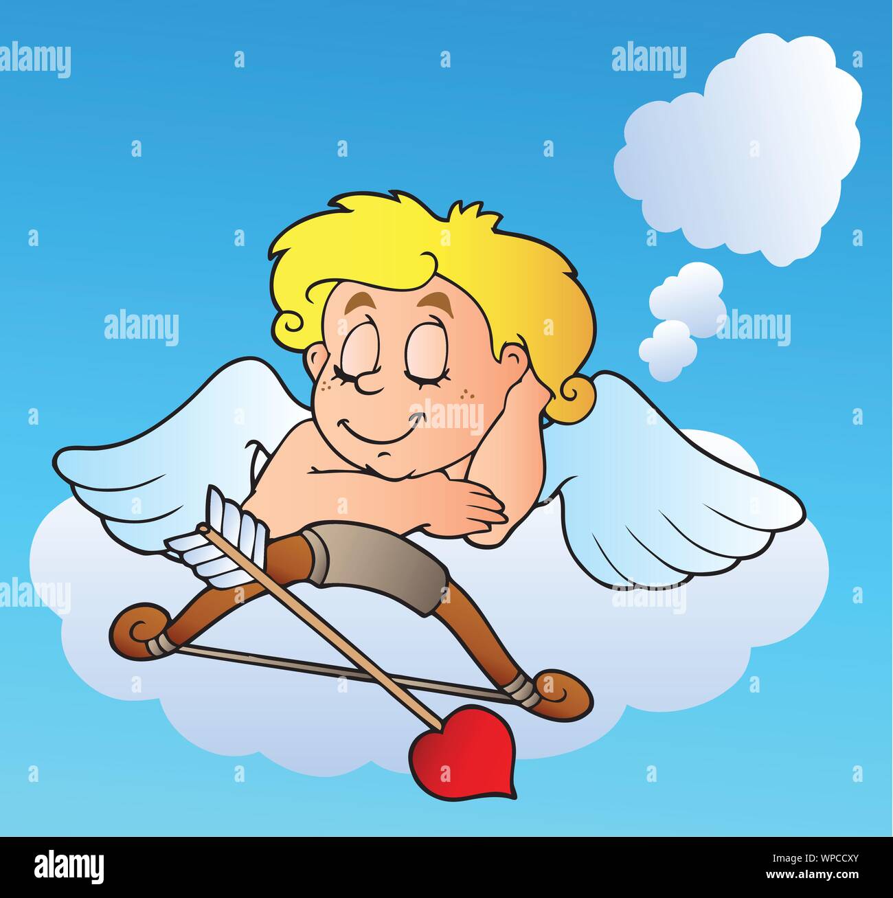 Cupid floating hi-res stock photography and images - Alamy