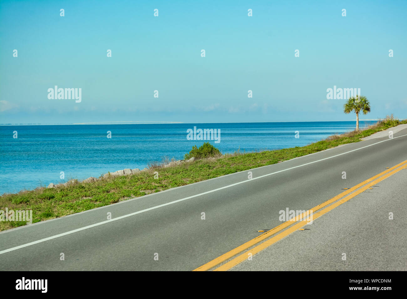 A beautiful coastal drive on the Big Bend Scenic Byway Coastal Trail ...