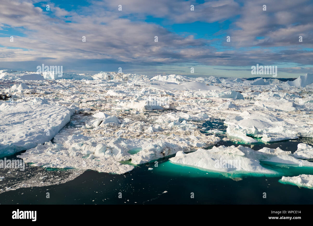 Iceberg in Greenland. Nature landscape - Climate change and global ...