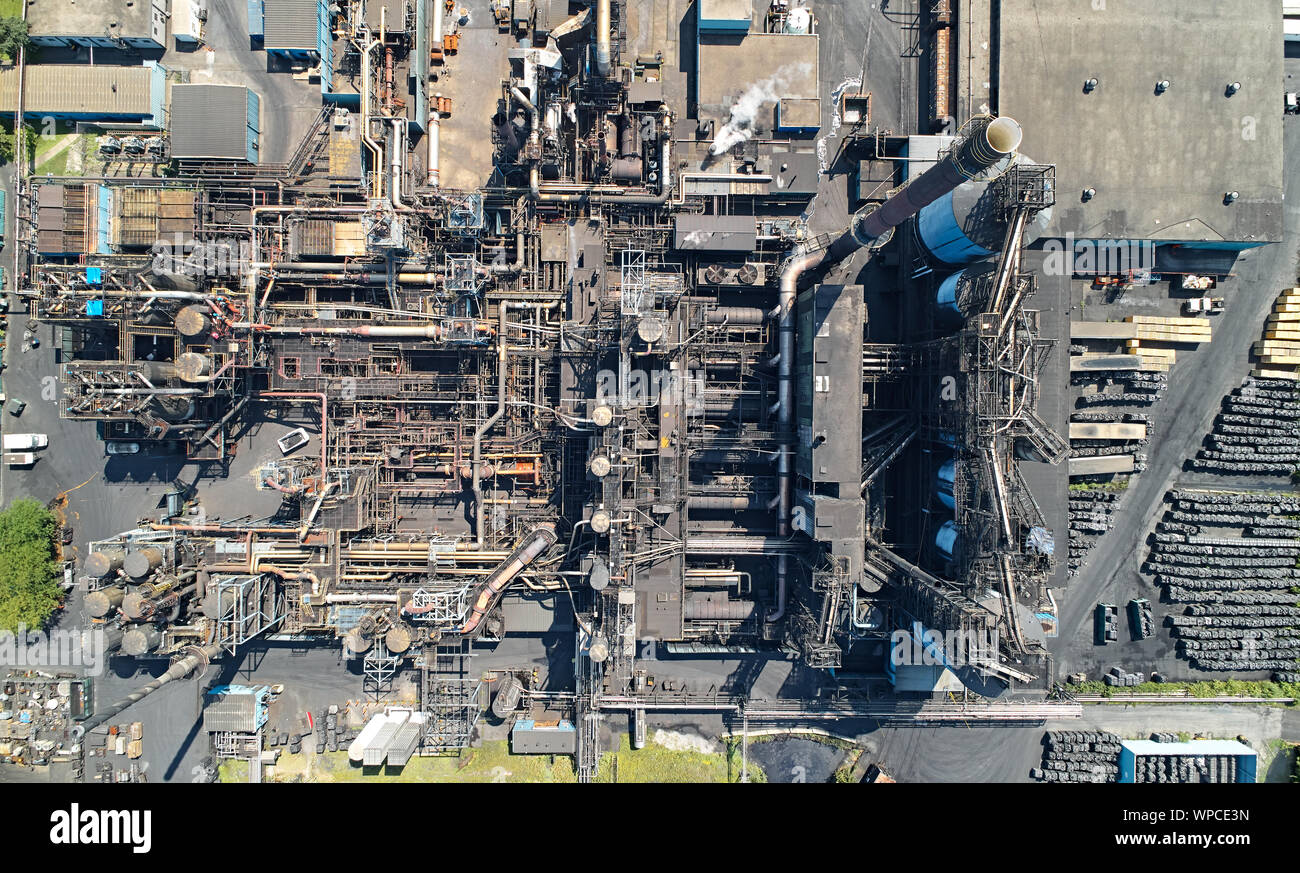 Hamilton Industrial areas Stock Photo - Alamy