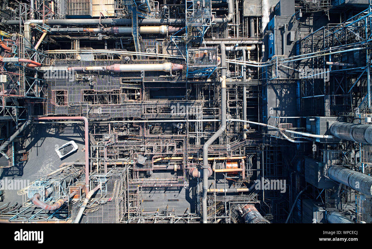 Hamilton Industrial areas Stock Photo - Alamy