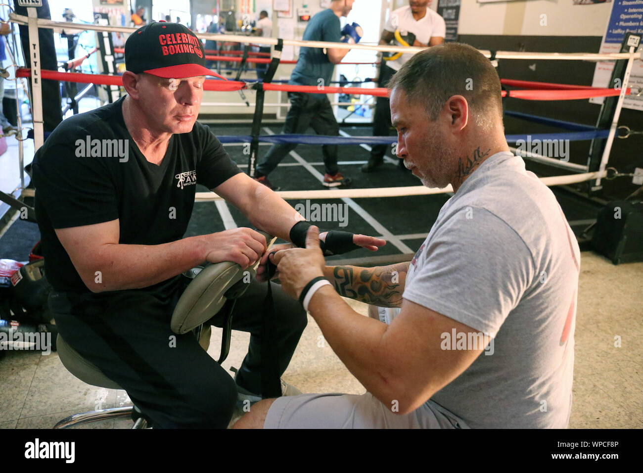 Glenolden, PA, USA. 8th Sep, 2019. Lenny Dykstra training for Celebrity ...
