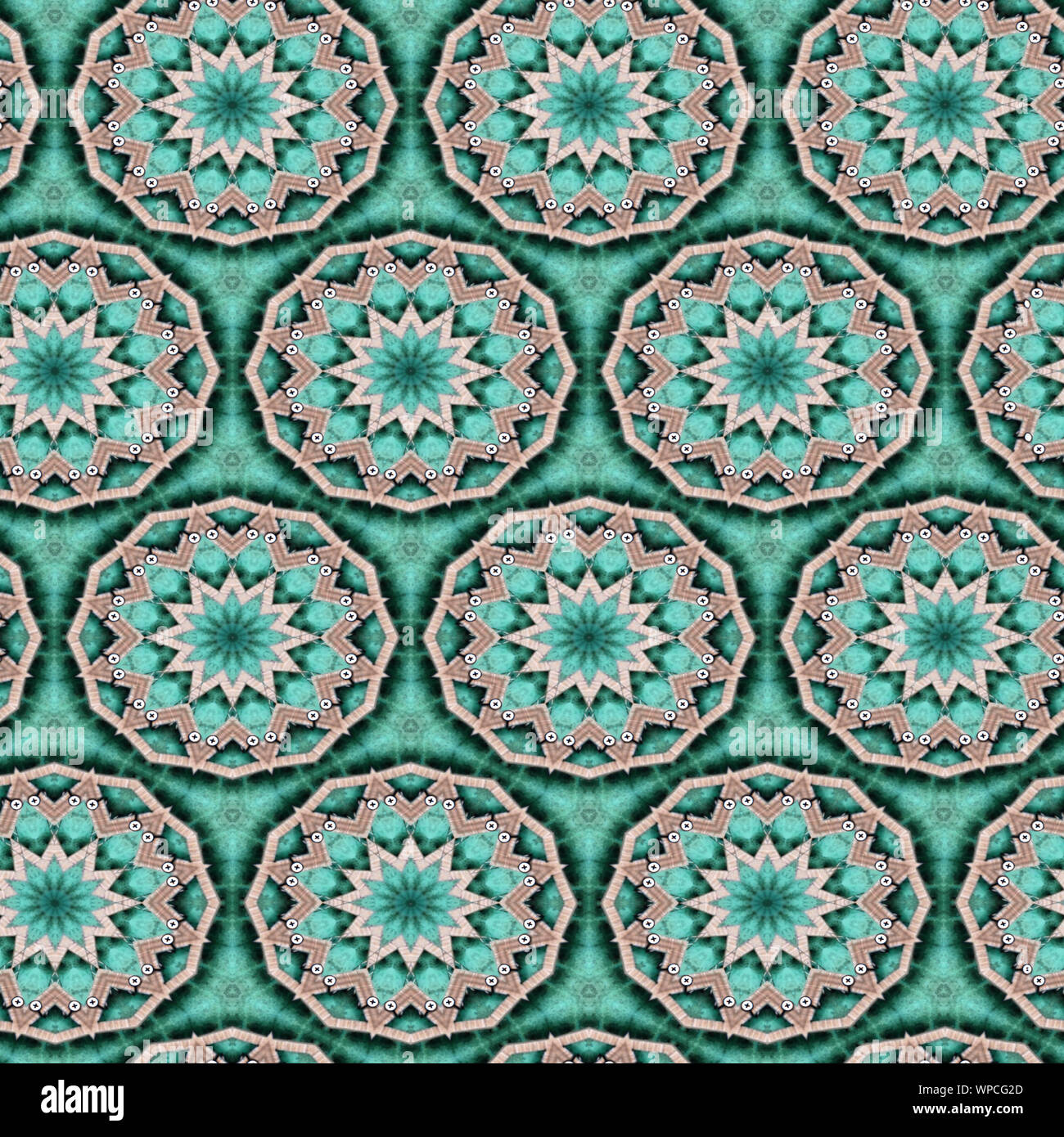 Interesting shapes create a beautiful, symmetrical design pattern that ...