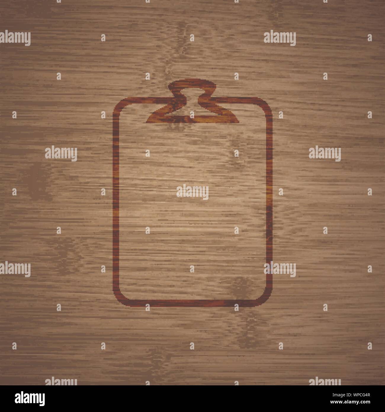 Paper clip icon symbol Flat modern web design with long shadow and ...