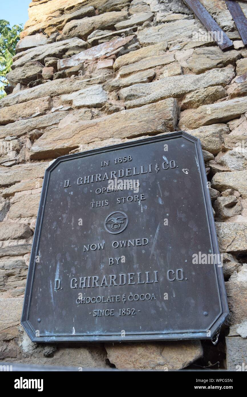 Ghirardelli ruins in Hornitos, ca Stock Photo - Alamy