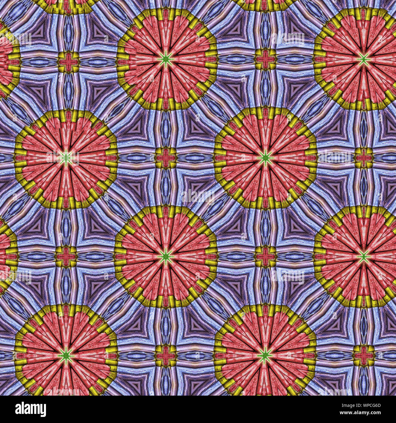 Interesting shapes create a beautiful, symmetrical design pattern that ...
