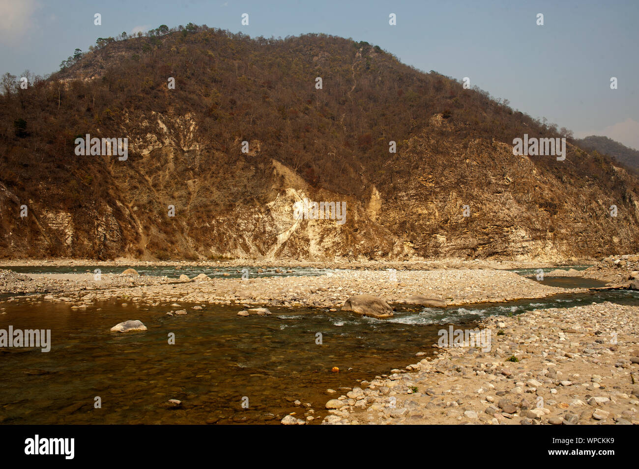 Confluence of Sarda and Ladhya rivers in Kumaon hills. This river ...