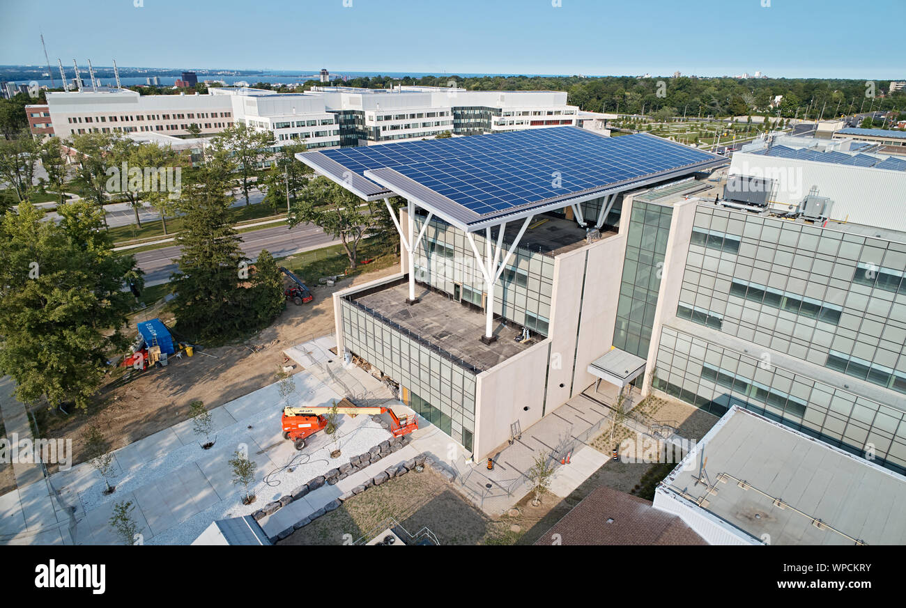 Hamilton Industrial areas Stock Photo - Alamy