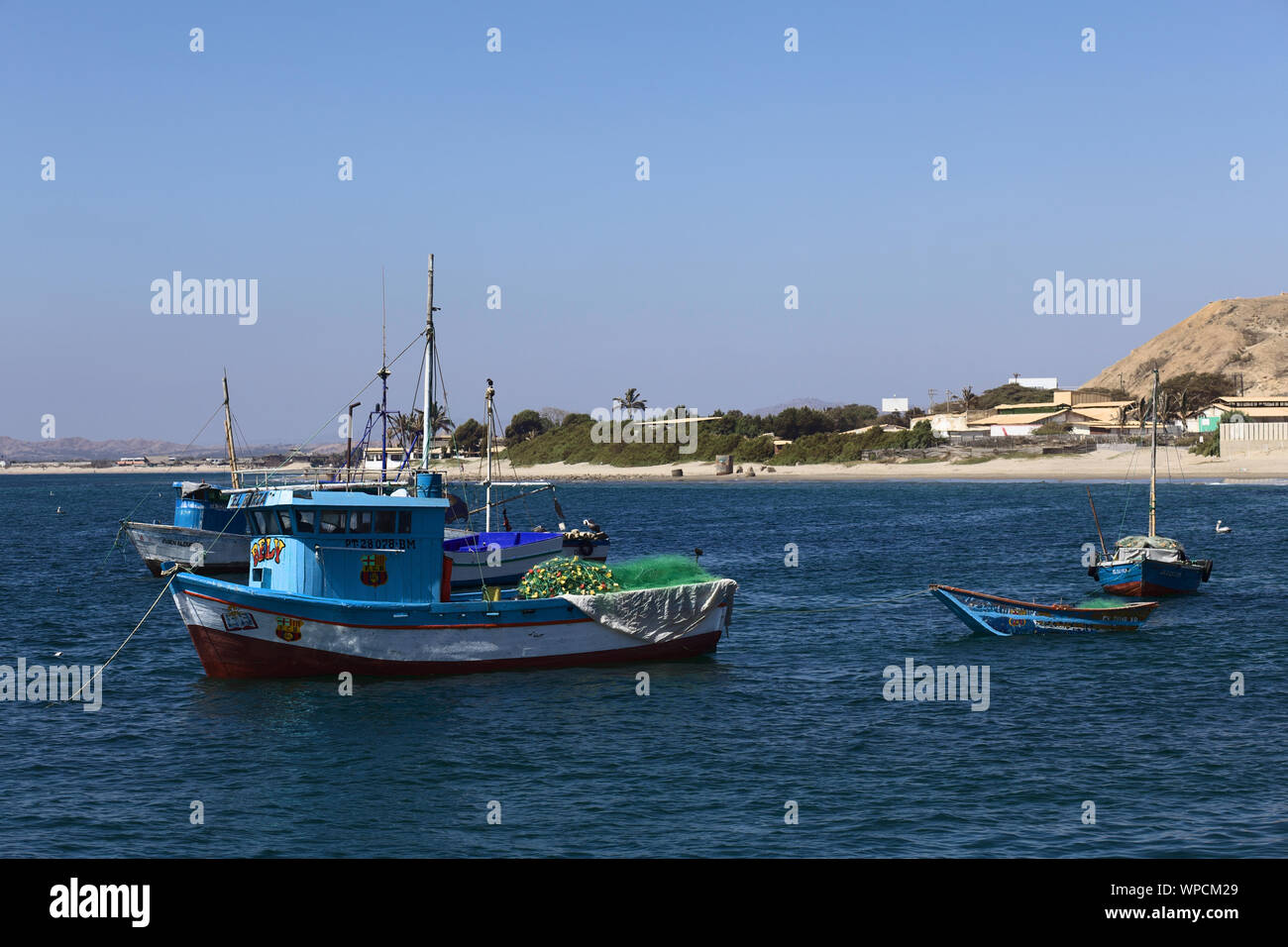 Fishing boat peru hi-res stock photography and images - Alamy