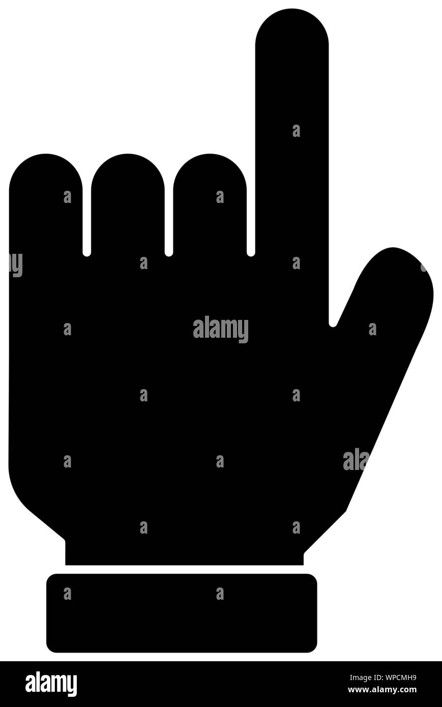 This is a illustration of a hand sign Stock Vector Image & Art - Alamy