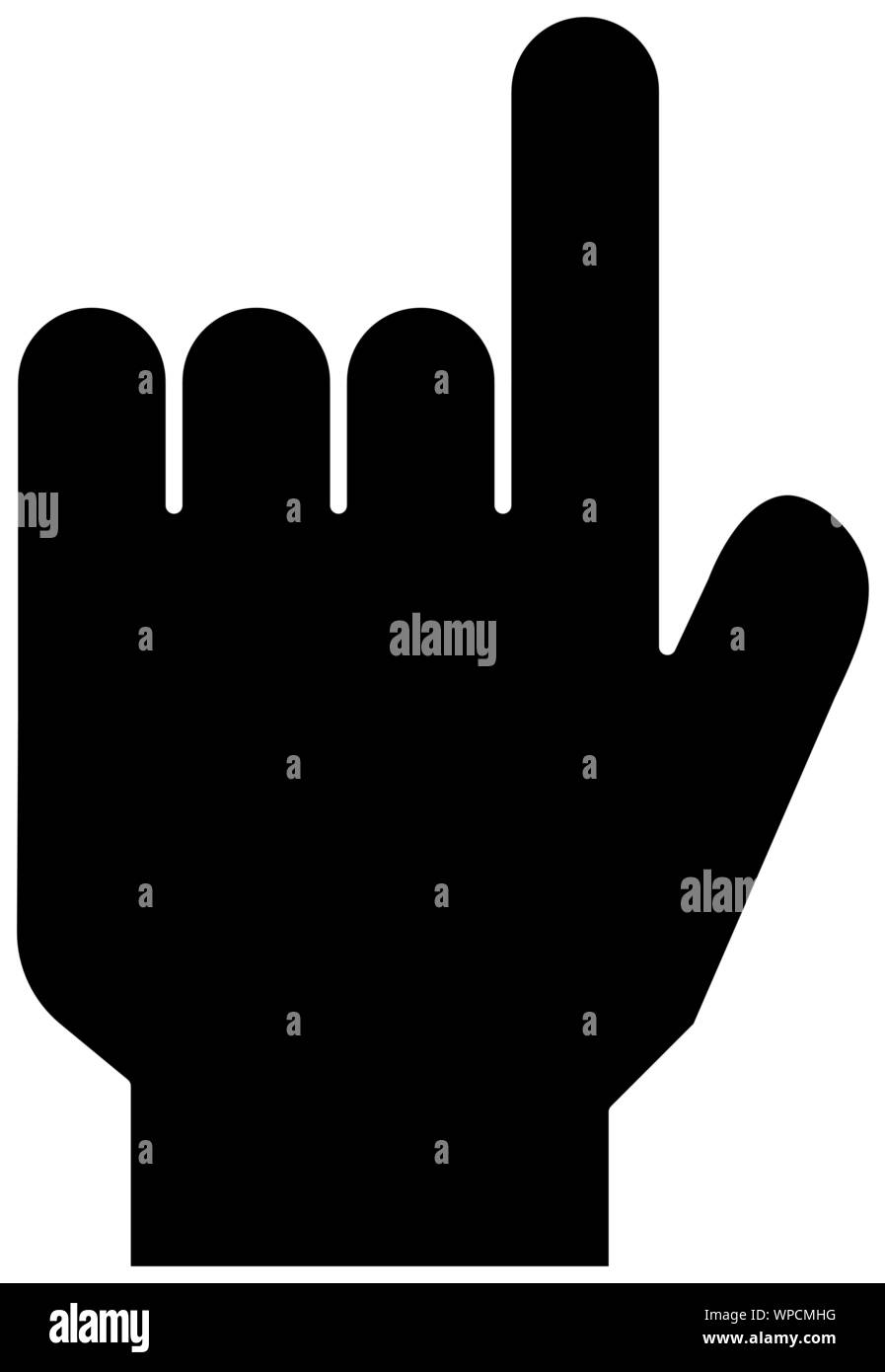 This is a illustration of a hand sign Stock Vector Image & Art - Alamy