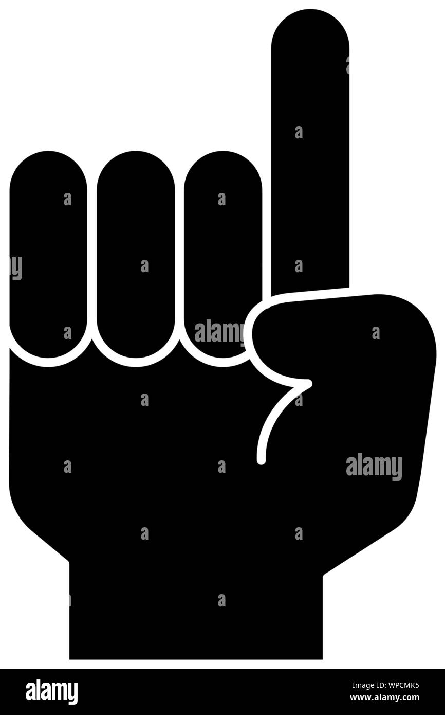 This is a illustration of a hand sign Stock Vector Image & Art - Alamy