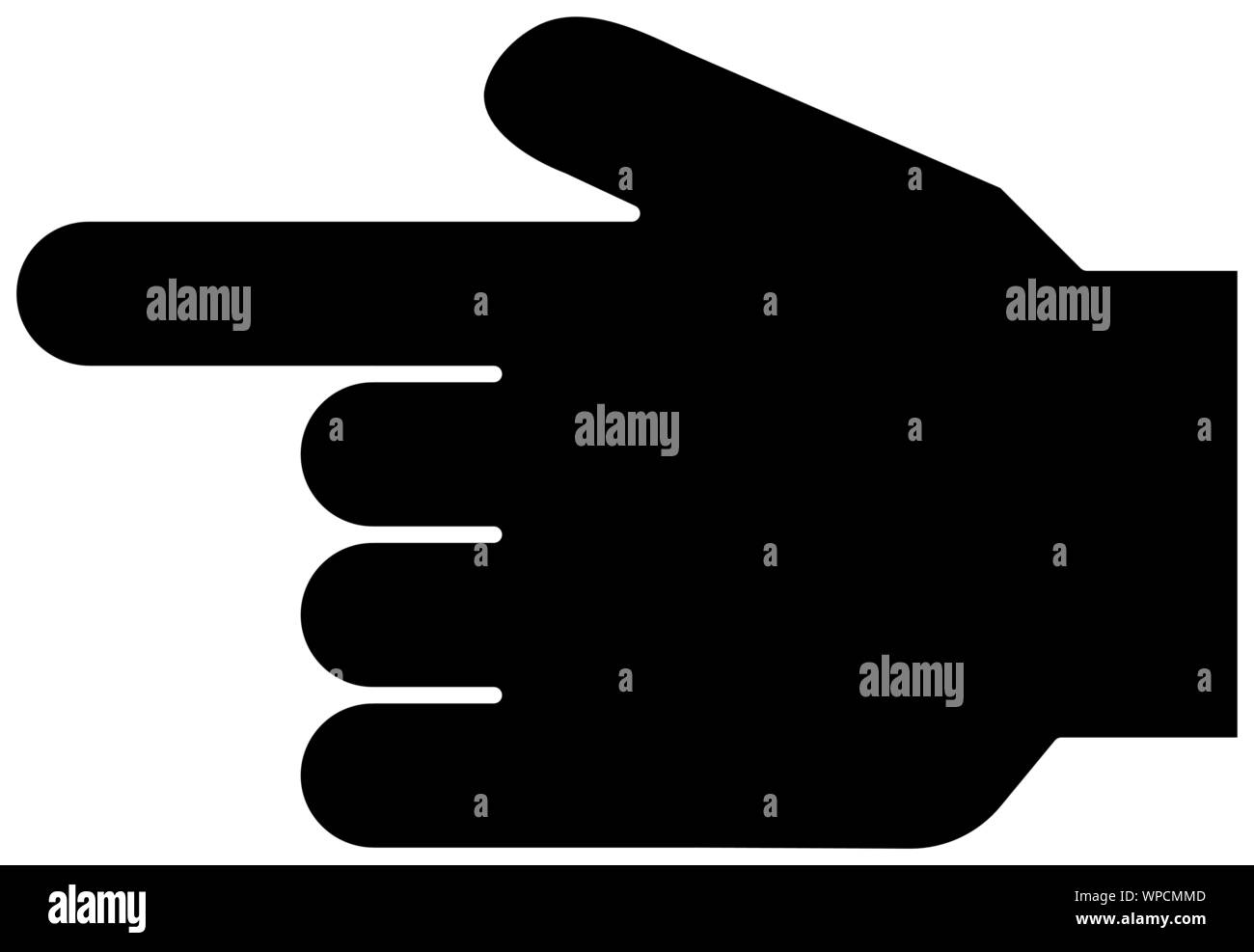 This is a illustration of a hand sign Stock Vector Image & Art - Alamy