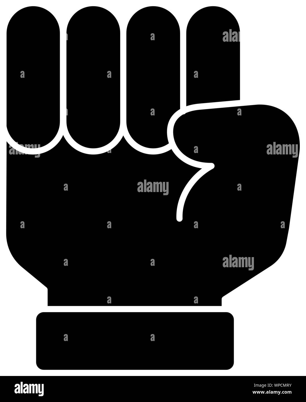 This is a illustration of a hand sign Stock Vector Image & Art - Alamy