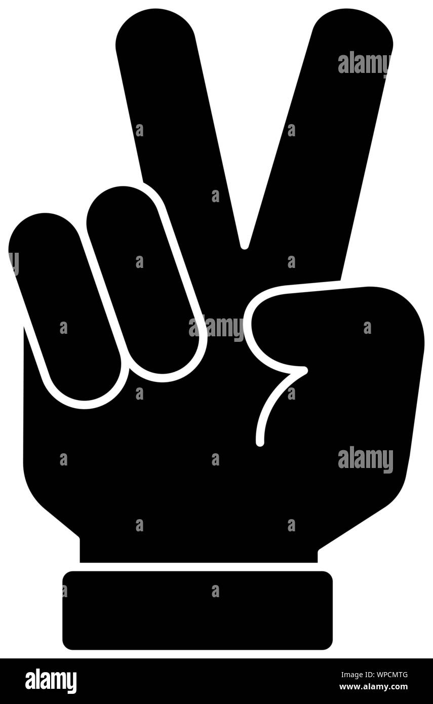 This is a illustration of a hand sign Stock Vector Image & Art - Alamy