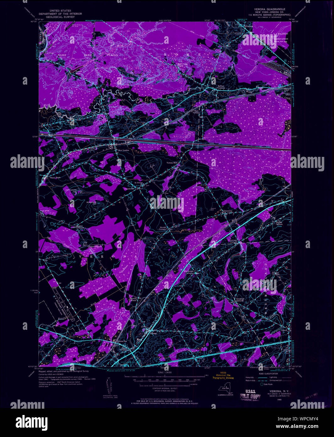 Verona map historical hi-res stock photography and images - Alamy