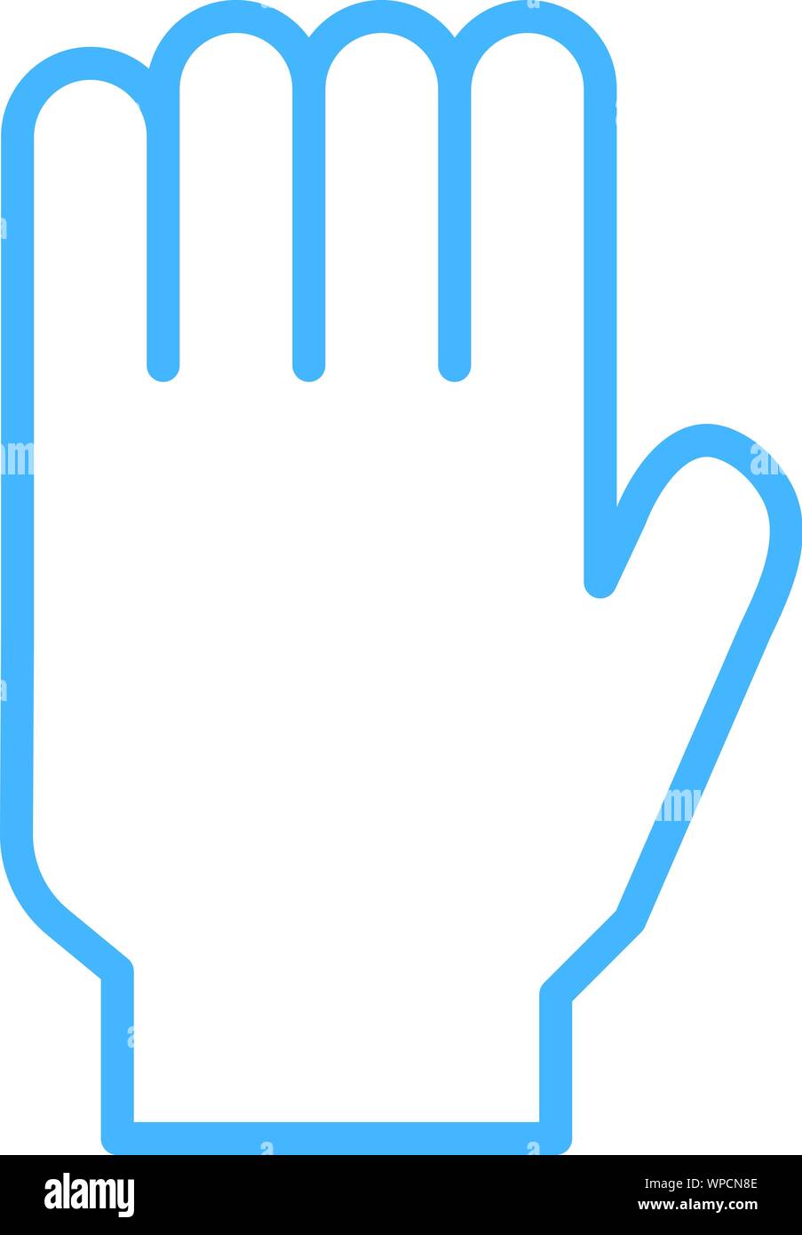 This is a illustration of a hand sign Stock Vector Image & Art - Alamy