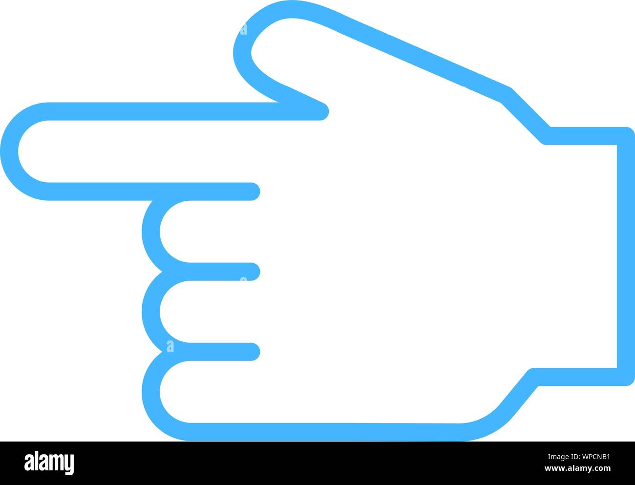 This is a illustration of a hand sign Stock Vector Image & Art - Alamy