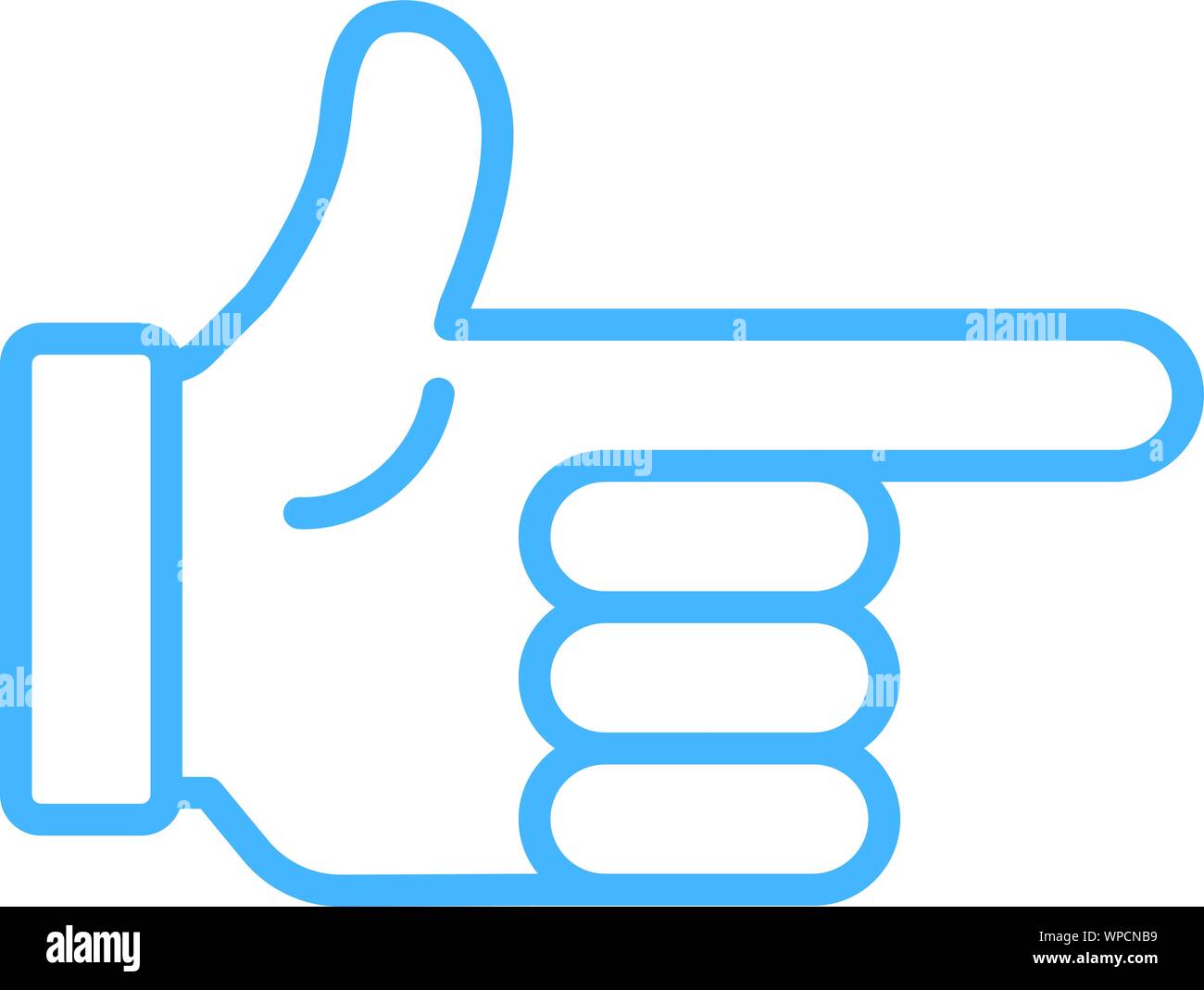This is a illustration of a hand sign Stock Vector Image & Art - Alamy