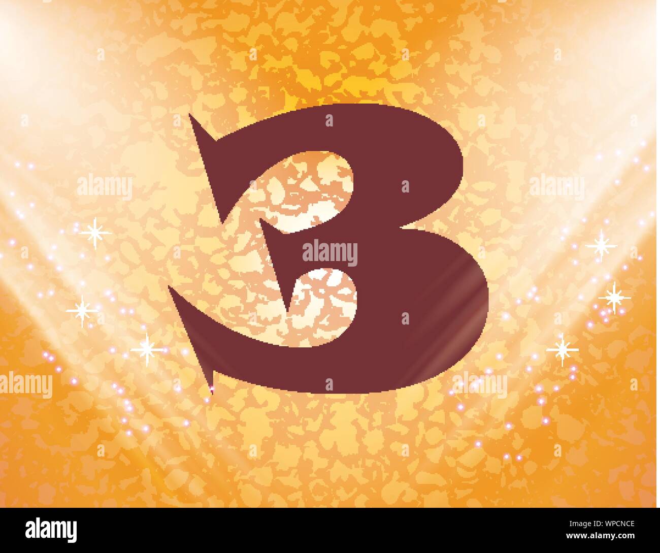 number three icon symbol Flat modern web design with long shadow and ...