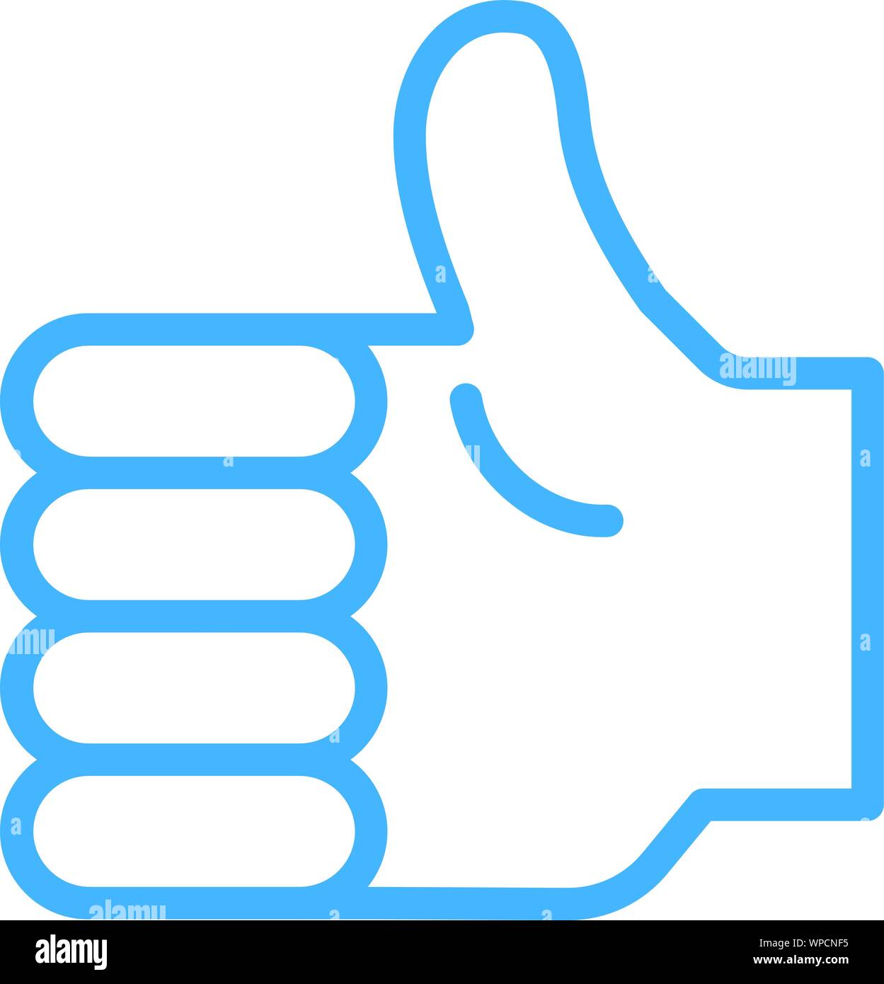 This is a illustration of a hand sign Stock Vector Image & Art - Alamy