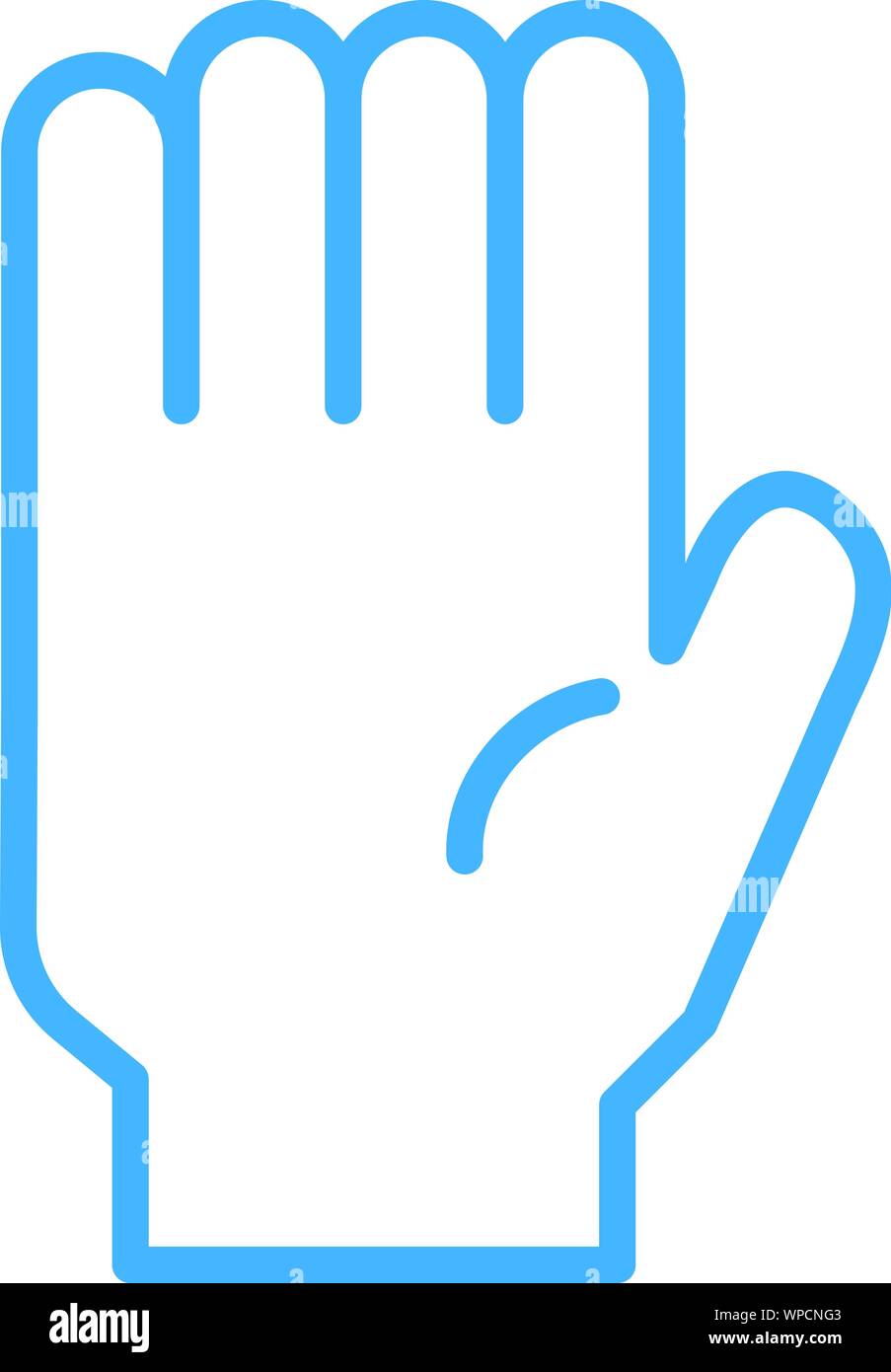 This is a illustration of a hand sign Stock Vector Image & Art - Alamy