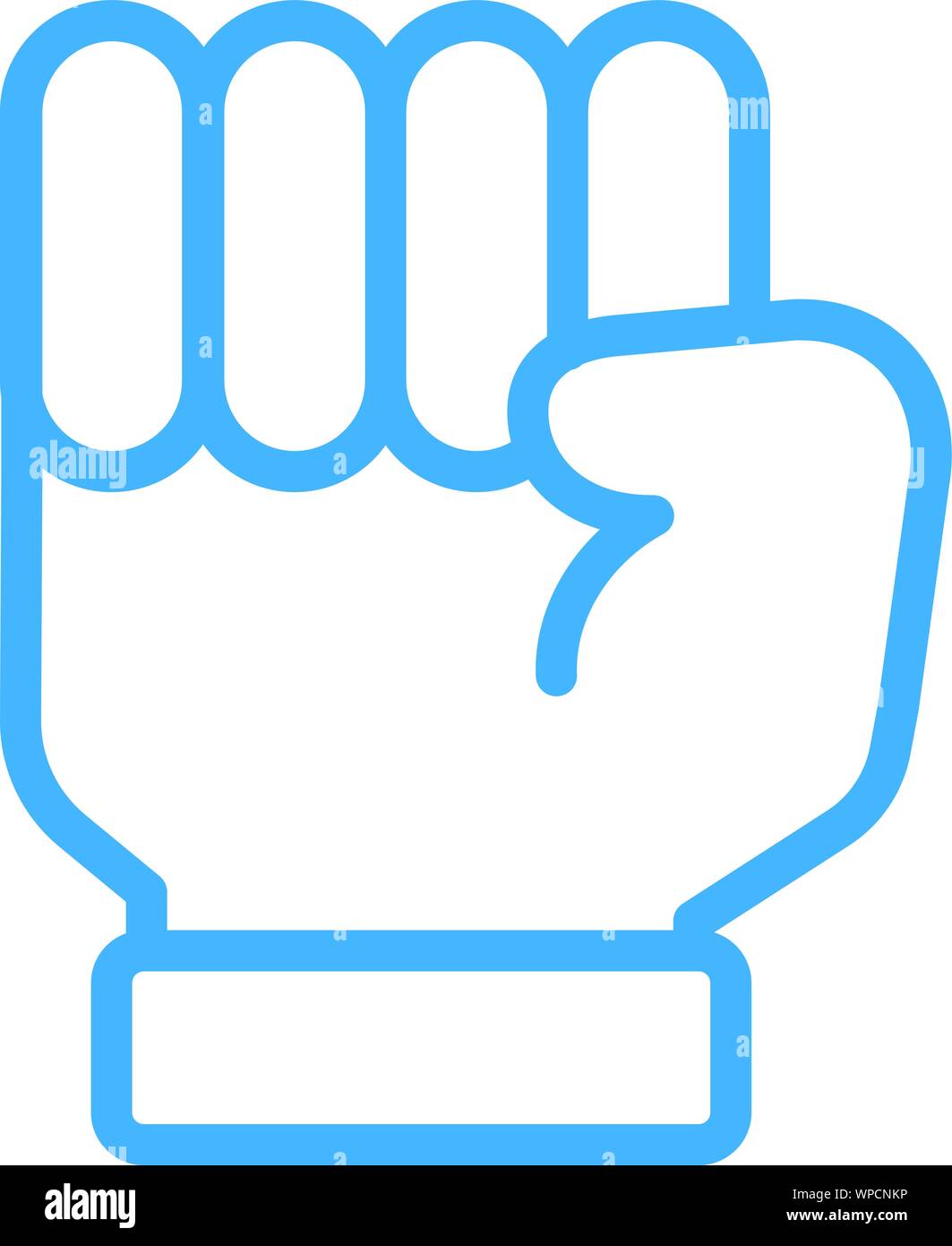 This is a illustration of a hand sign Stock Vector Image & Art - Alamy