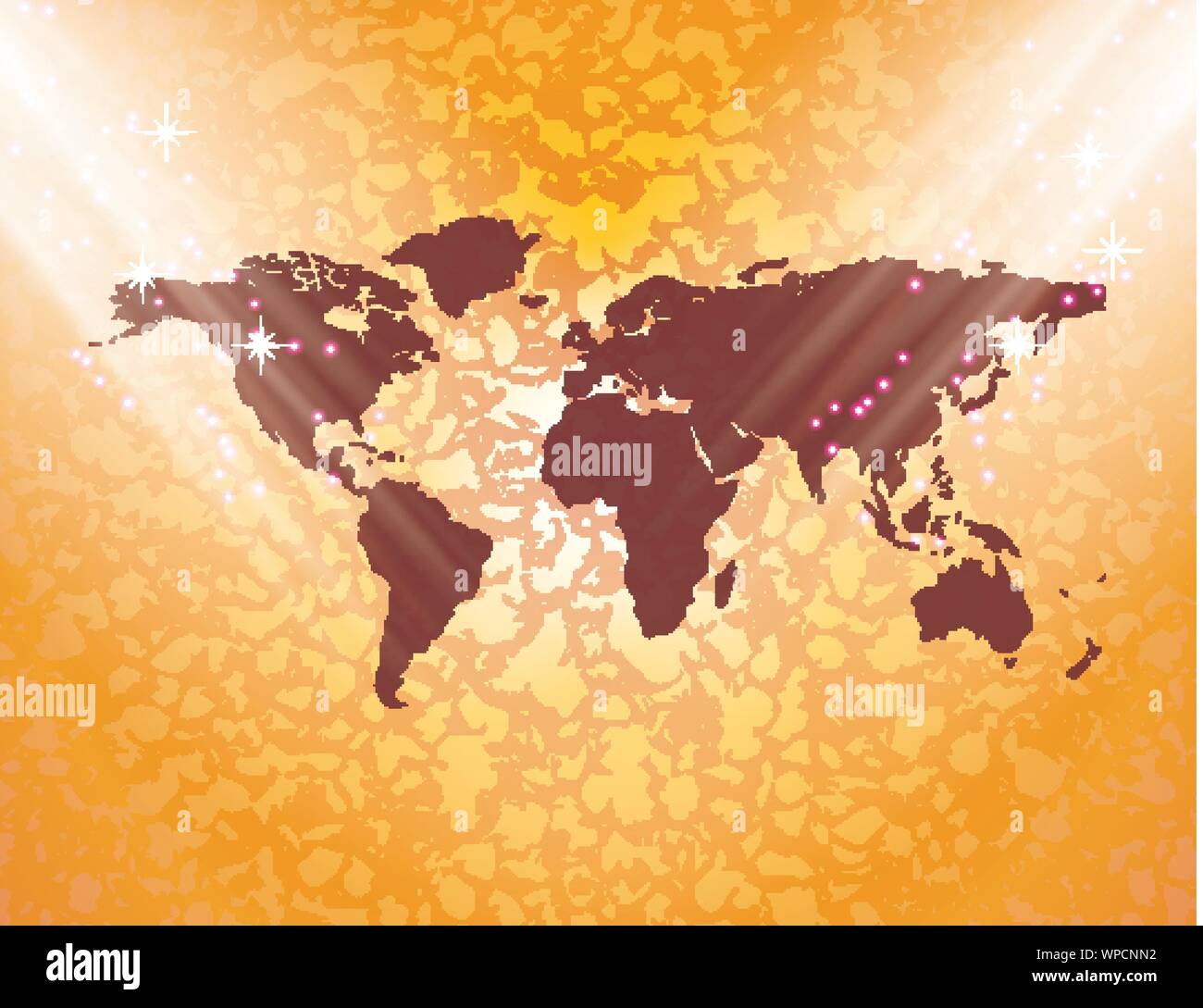 World map web icon, flat design Stock Vector Image & Art - Alamy