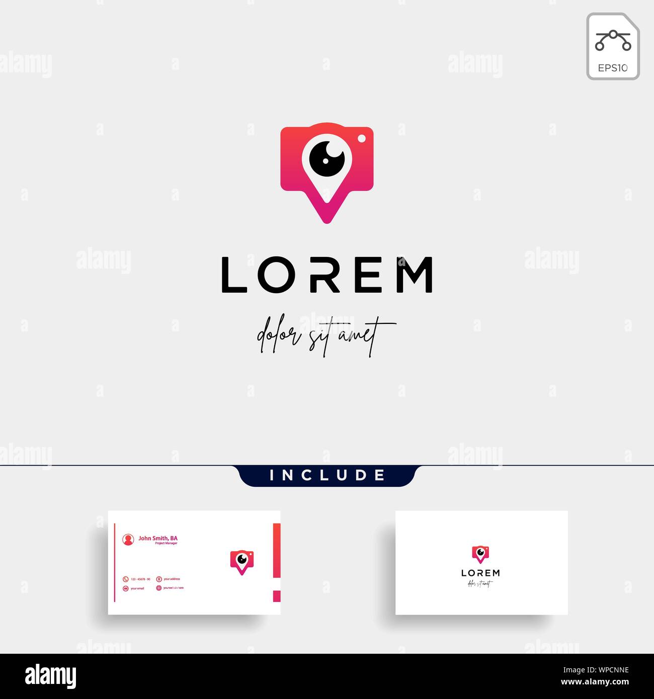 Map pin symbol camera icon hi-res stock photography and images - Alamy