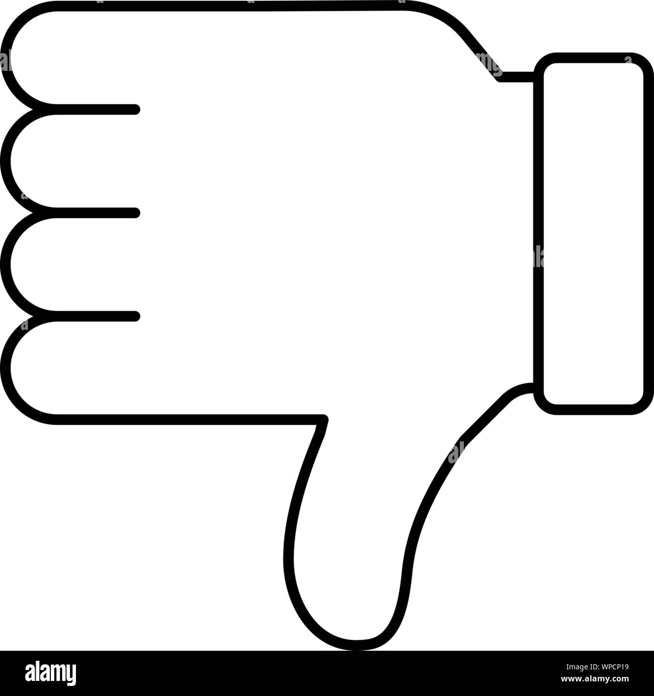 This is a illustration of a hand sign Stock Vector Image & Art - Alamy
