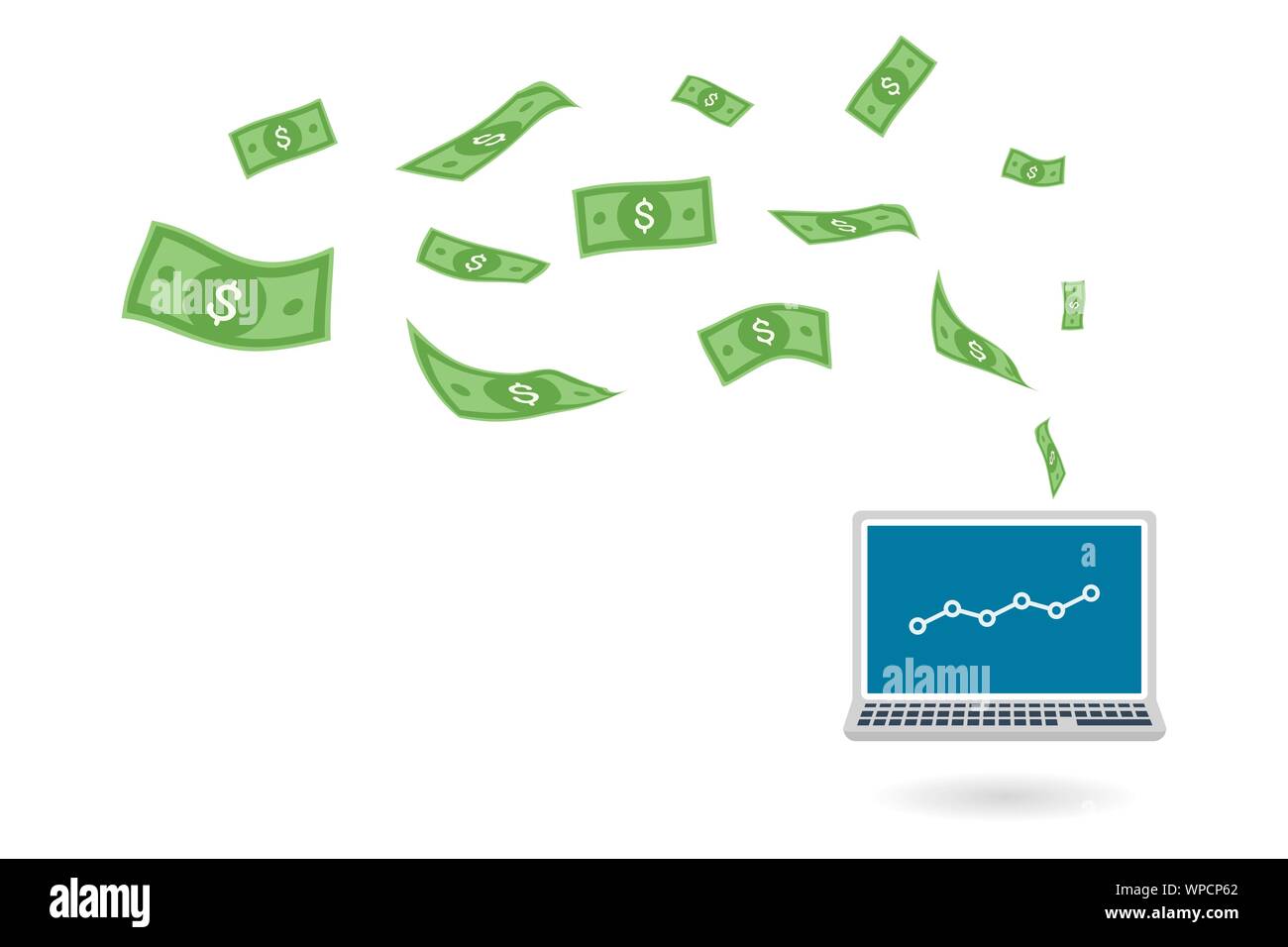 Laptop show Stock Vector Images - Alamy