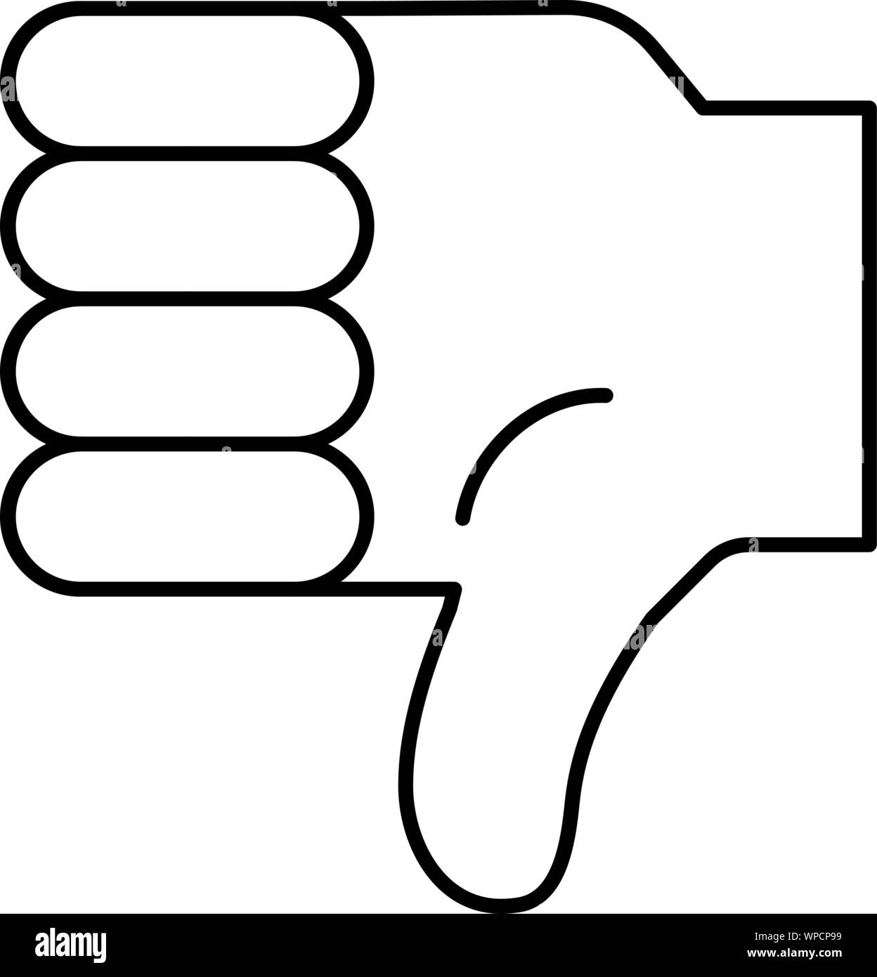 This is a illustration of a hand sign Stock Vector Image & Art - Alamy