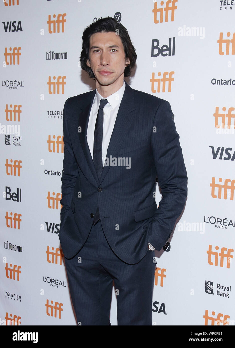 Toronto, Ontario, Canada. 8th Sept 2019. Adam Driver attends "The ...