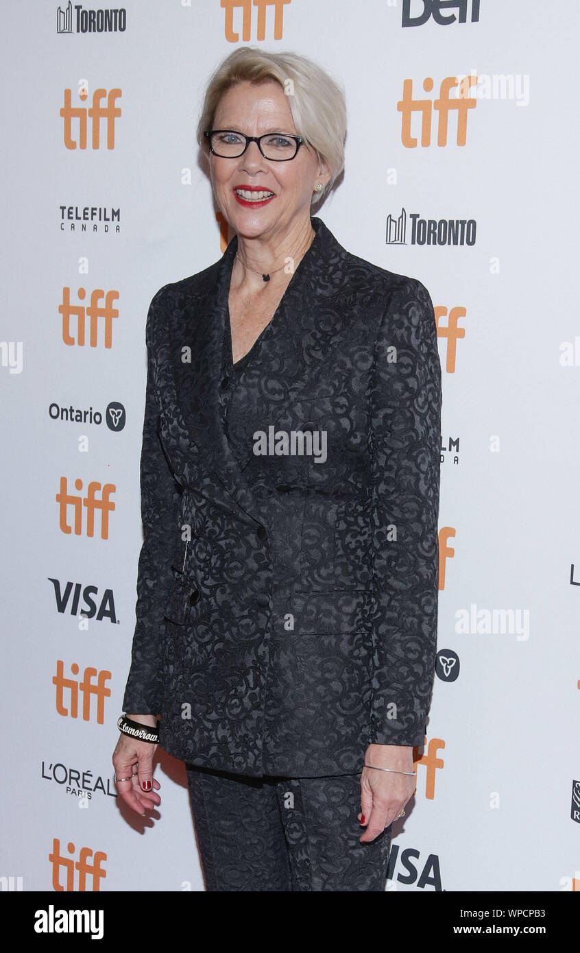 Toronto, Ontario, Canada. 8th Sept 2019. Annette Bening attends "The ...